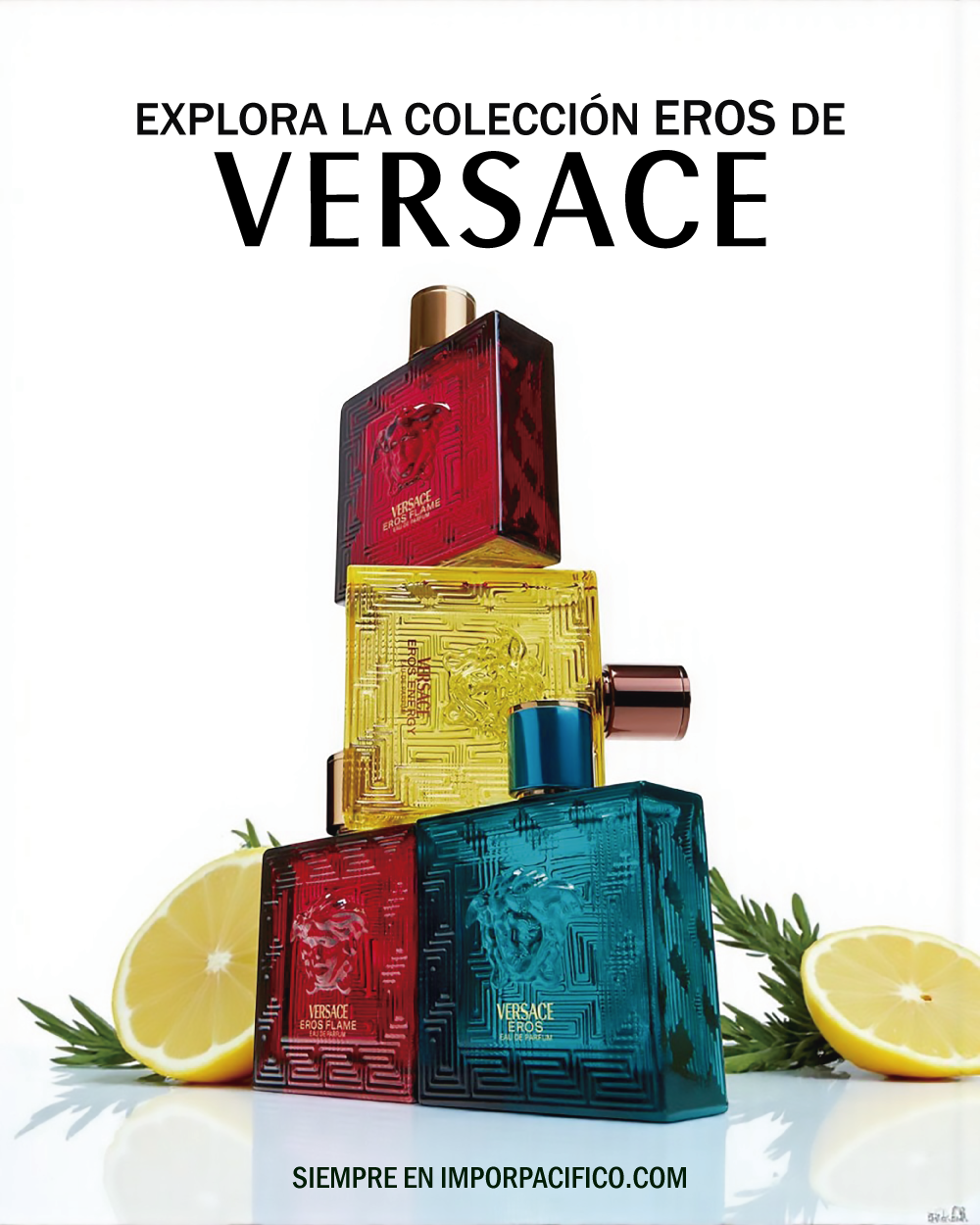 Perfumes VERSACE EROS Originales | Energy, Flame, EDP, EDT y más ...